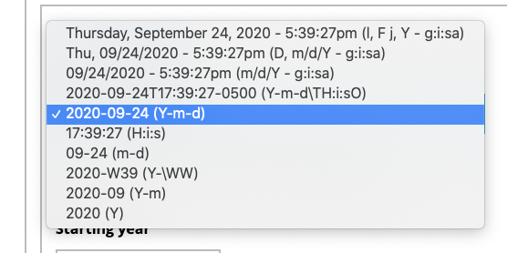 Configure default date formats based on timezone/country. · Issue #4645 ...