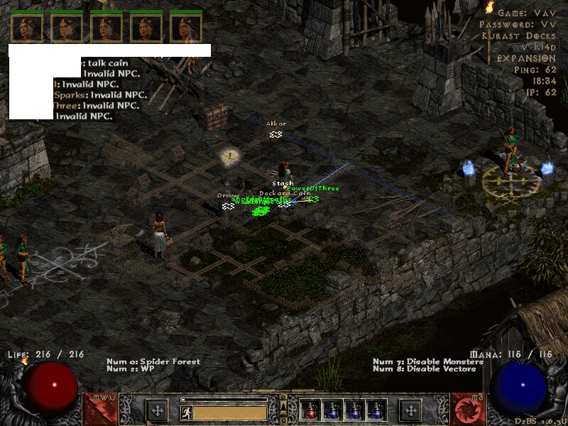 Followers don't talk with Cain via command · Issue #2535 · kolton/d2bot ...