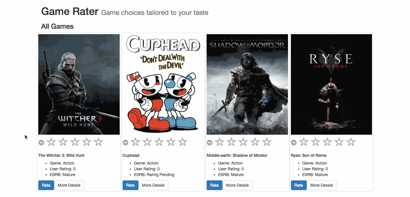 GitHub - rafbatista/game-rater: A website for video game enthusiasts ...