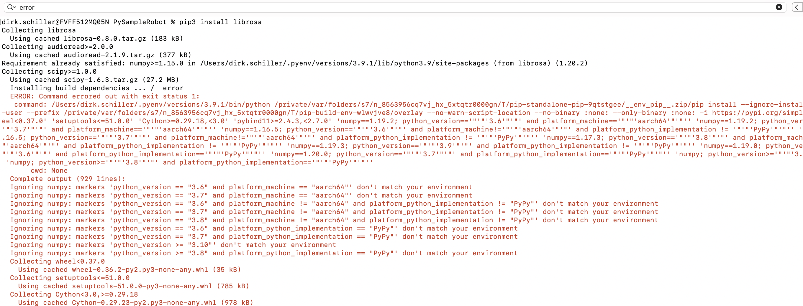 Someone knows how to install on Apple M1 Big Sur ? · Issue #1314 ...