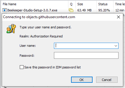 Can't resume download · beekeeper-studio beekeeper-studio · Discussion ...