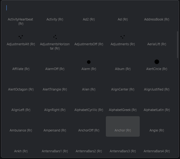 Tabler Icons not showing correctly · Issue #107 · FlorianWoelki ...