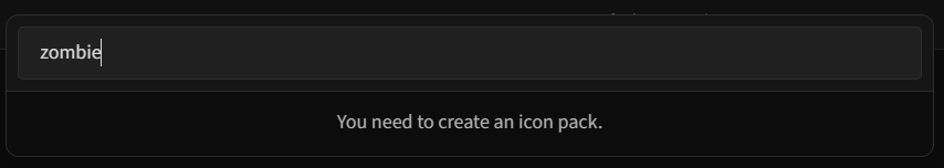 Emojis don't show up in search results when no icon pack is selected ...