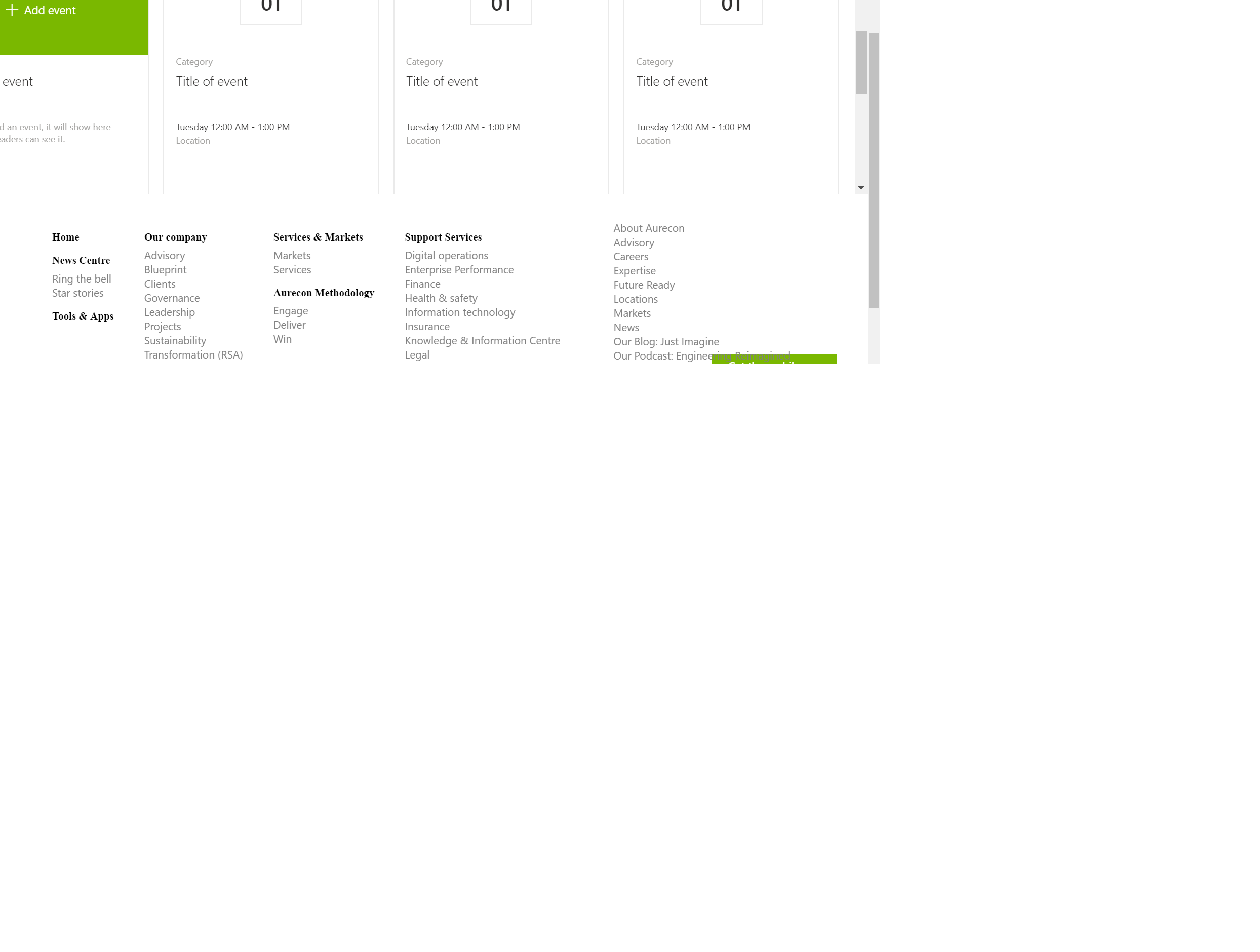 SharePoint Modern Custom Footer SPFx Customizer - Multiple scrollbars · Issue #4375 · SharePoint ...
