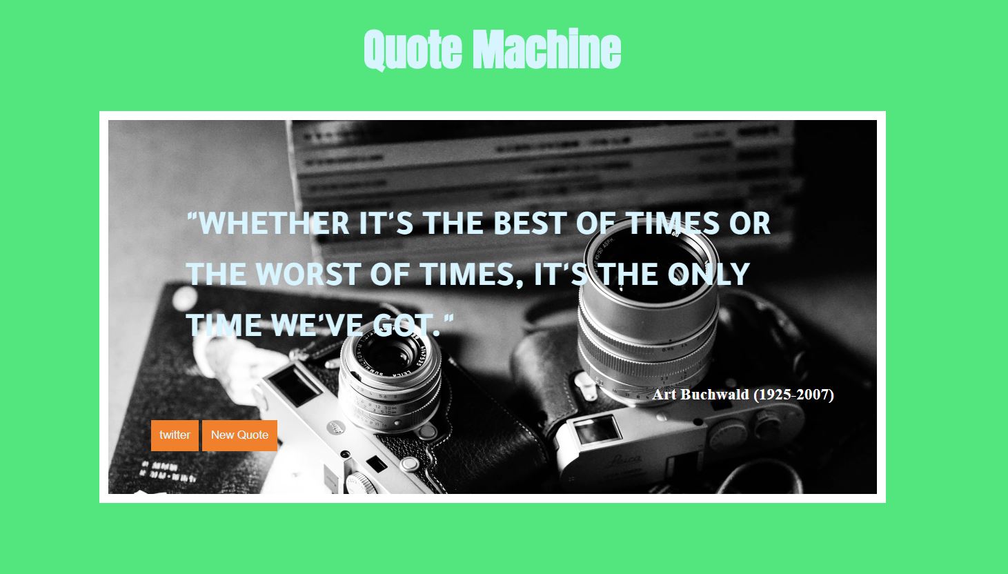 GitHub - Evelinabrink/Random-Quote-Machine