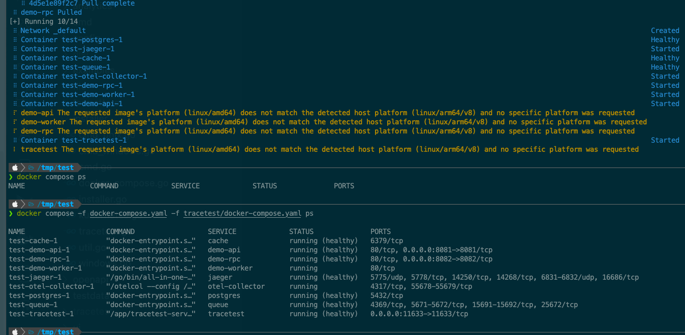 [Installation] Mac users with M1 processor fail to start demo-pokemon-api in docker compose ...