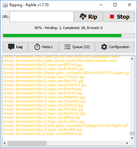 Freezes while ripping · Issue #1017 · RipMeApp/ripme · GitHub