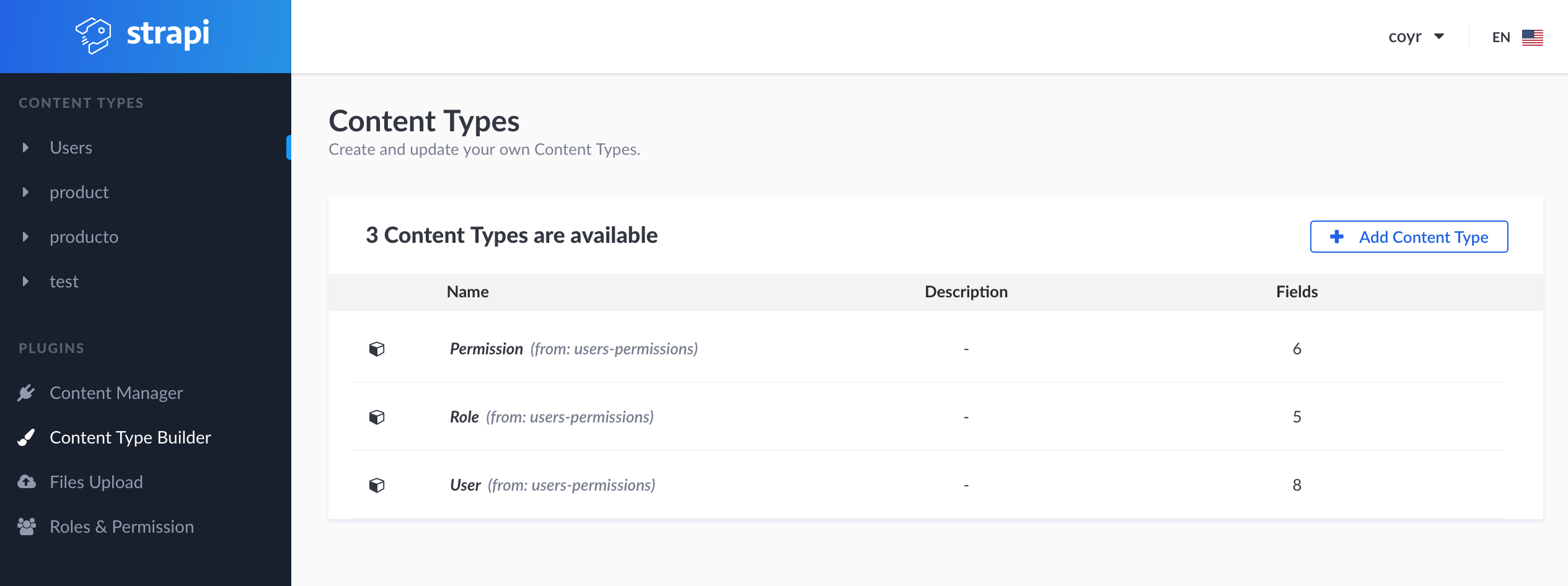 Newly created Content Types do not appear in the Content Types list · Issue #2213 · strapi ...