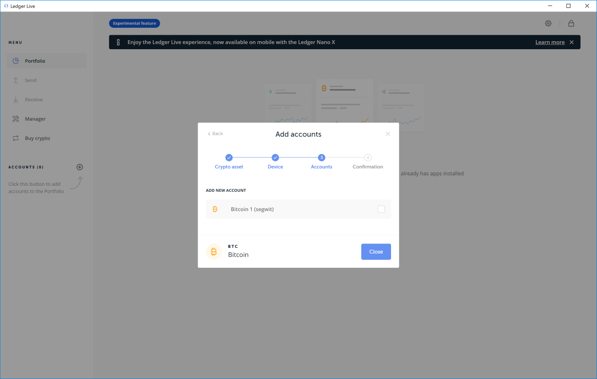 Cannot Add Legacy Non Segwit Bitcoin Account · Issue 2005 · Ledgerhq Ledger Live Desktop · Github