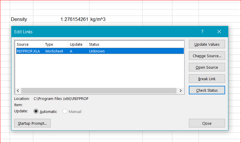 Excel REFPROP v10 Add-In Broken Link · Issue #99 · usnistgov/REFPROP ...