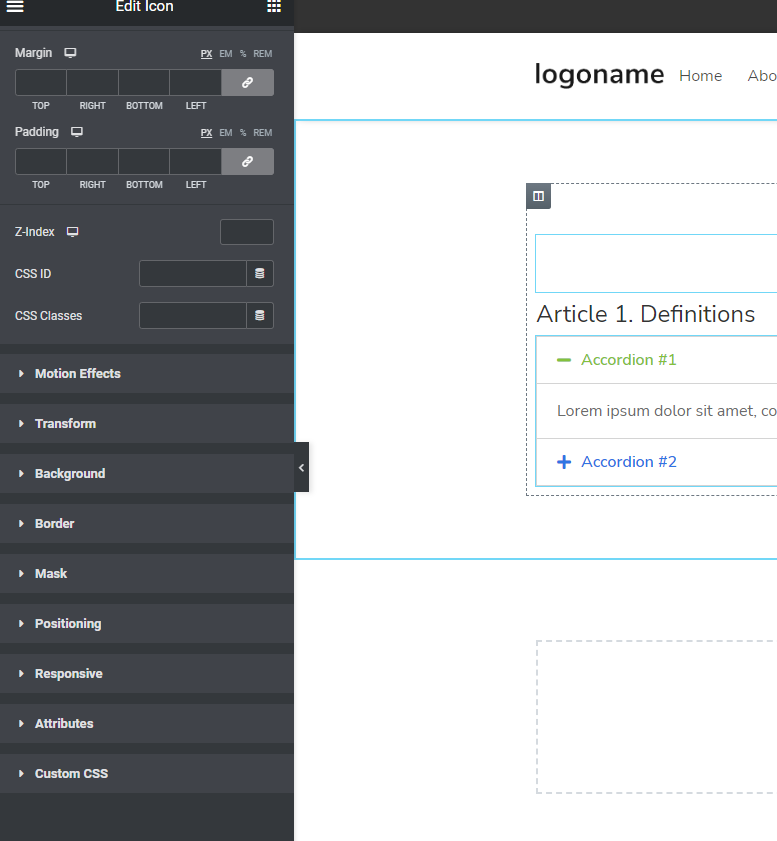🐞 Bug report: Missing Advanced Position Option · Issue #18387 · elementor/elementor · GitHub