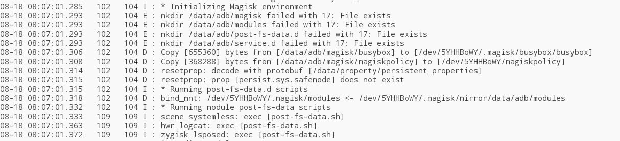 Broken execution sequence causes Busybox being copied concurrently ...