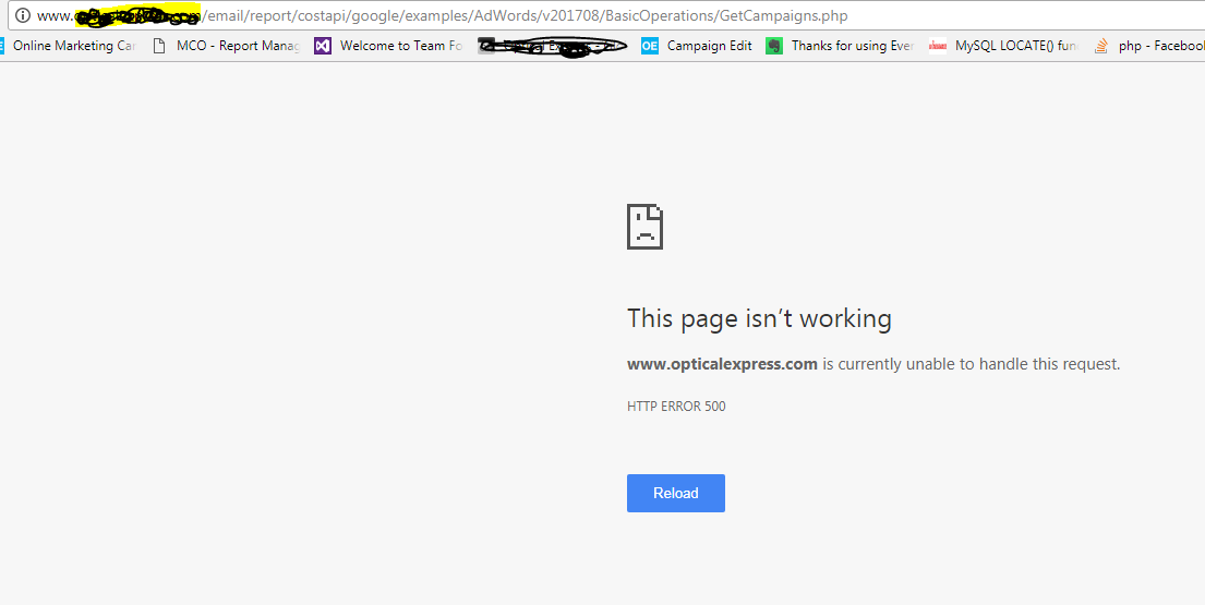 Page showing blank.. · Issue #347 · googleads/googleads-php-lib · GitHub