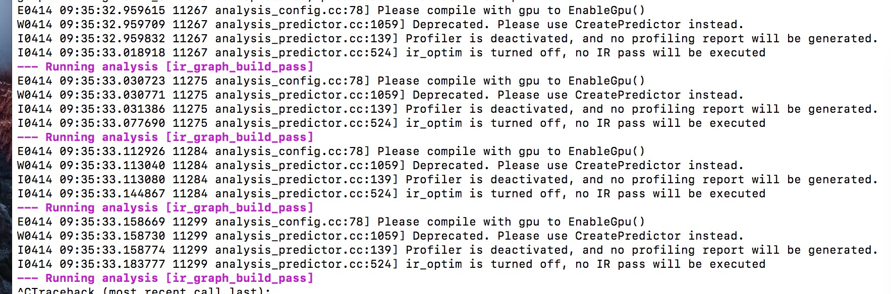 在pipeline Serving模式下加载自己用paddleocr训练的模型无法启动服务 · Issue 1134 · Paddlepaddle Serving · Github