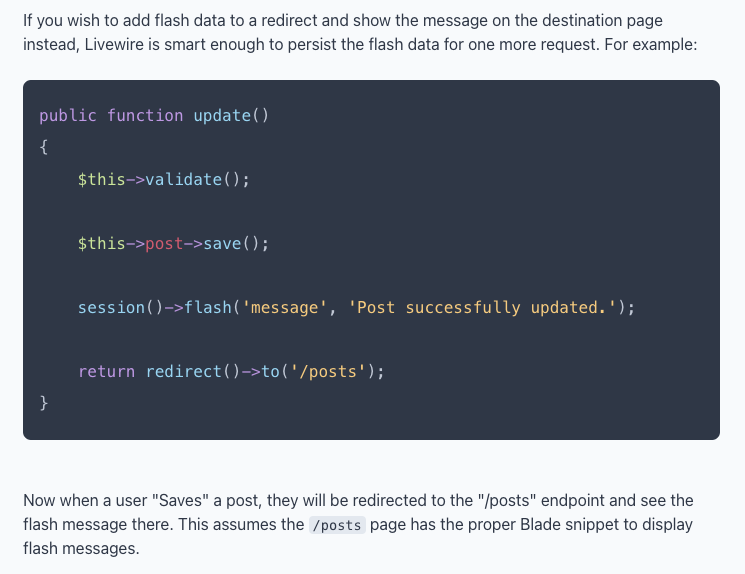 Alerts not shown on redirect. · Issue #25 · jantinnerezo/livewire-alert · GitHub