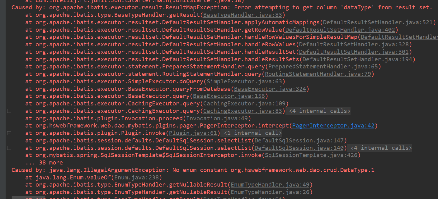 [BUG]当jdbcType为Number类型，类中字段为Enum类型时，执行insert操作会报错 · Issue #150 · hs-web/hsweb-framework · GitHub