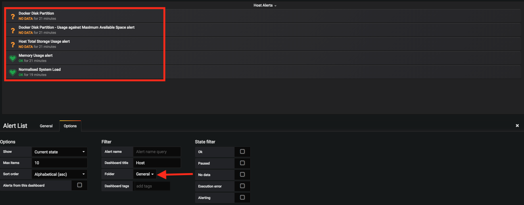 [BUG] - Provisioning - No Alerts displayed in the Alert Table at start ...