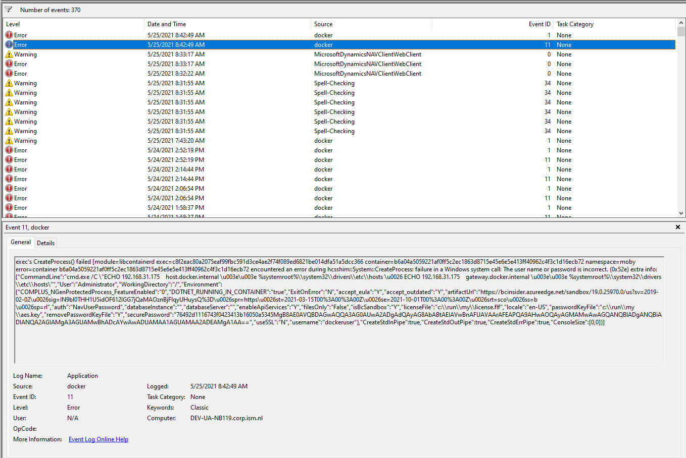 Container with NextMajor does't work · Issue #1935 · microsoft/navcontainerhelper · GitHub