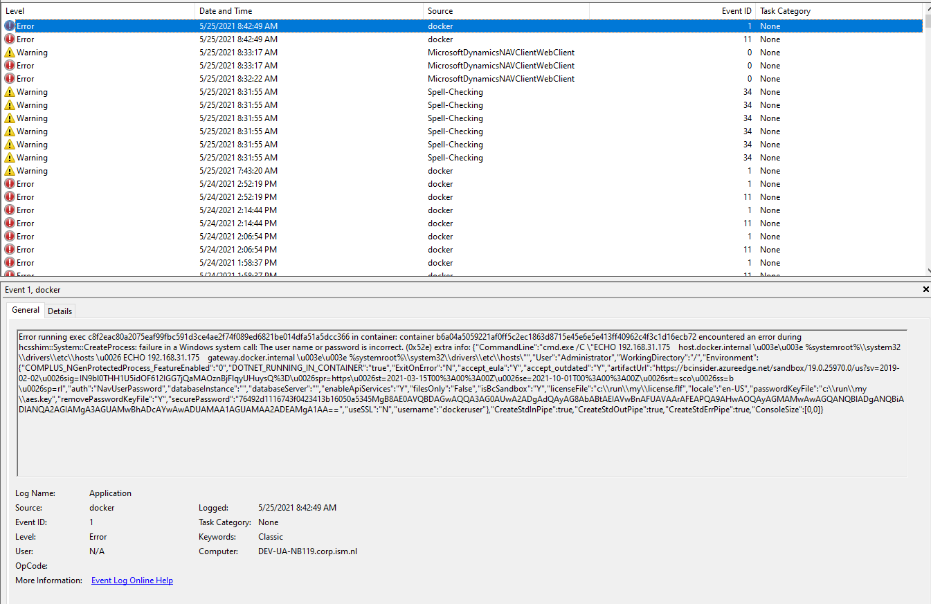 Container with NextMajor does't work · Issue #1935 · microsoft/navcontainerhelper · GitHub