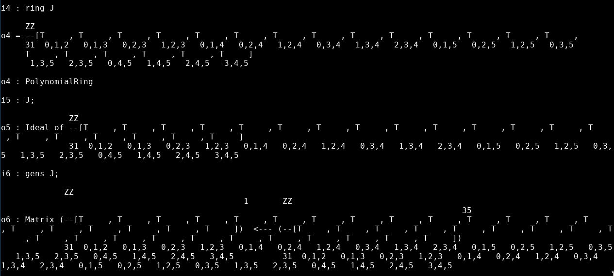 line wrapping for net(Ring) · Issue #1683 · Macaulay2/M2 · GitHub