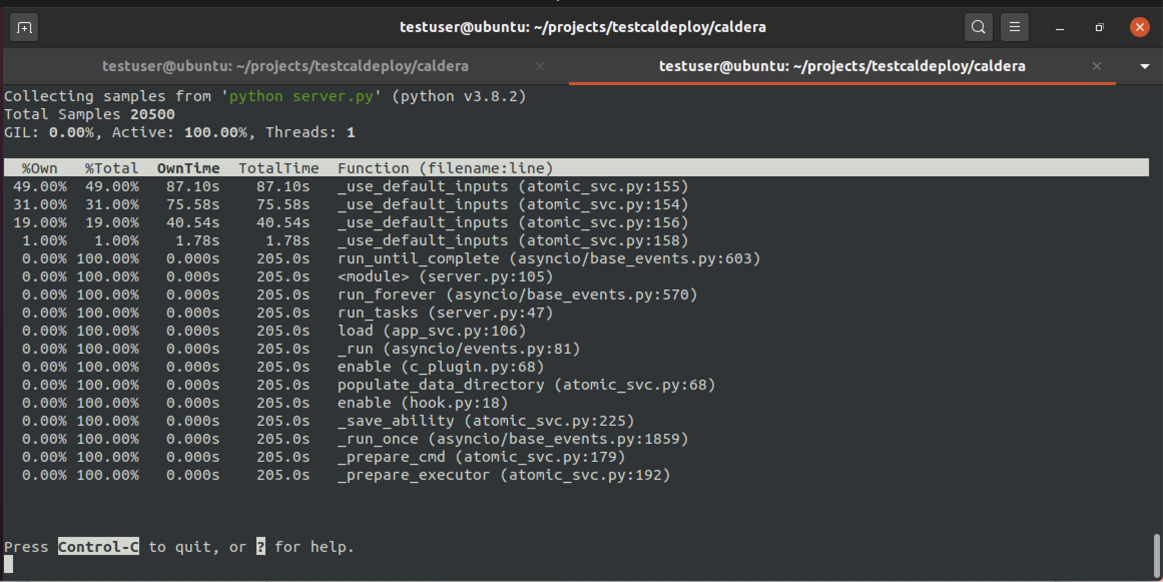 Atomic Plugin? Hanging the Startup process? · Issue #1833 · mitre/caldera · GitHub