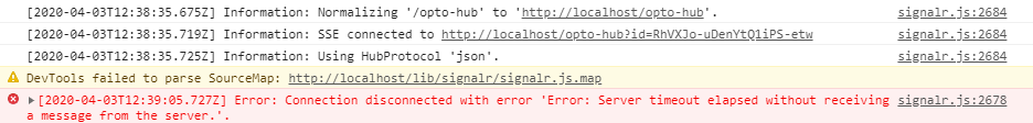 SignalR, server side events doesn't work when deployed to IIS without WebSockets and ...