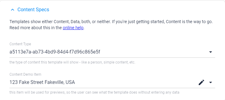 Content-Type Selection behaves wrong when app-settings are opened through the generic apps ...