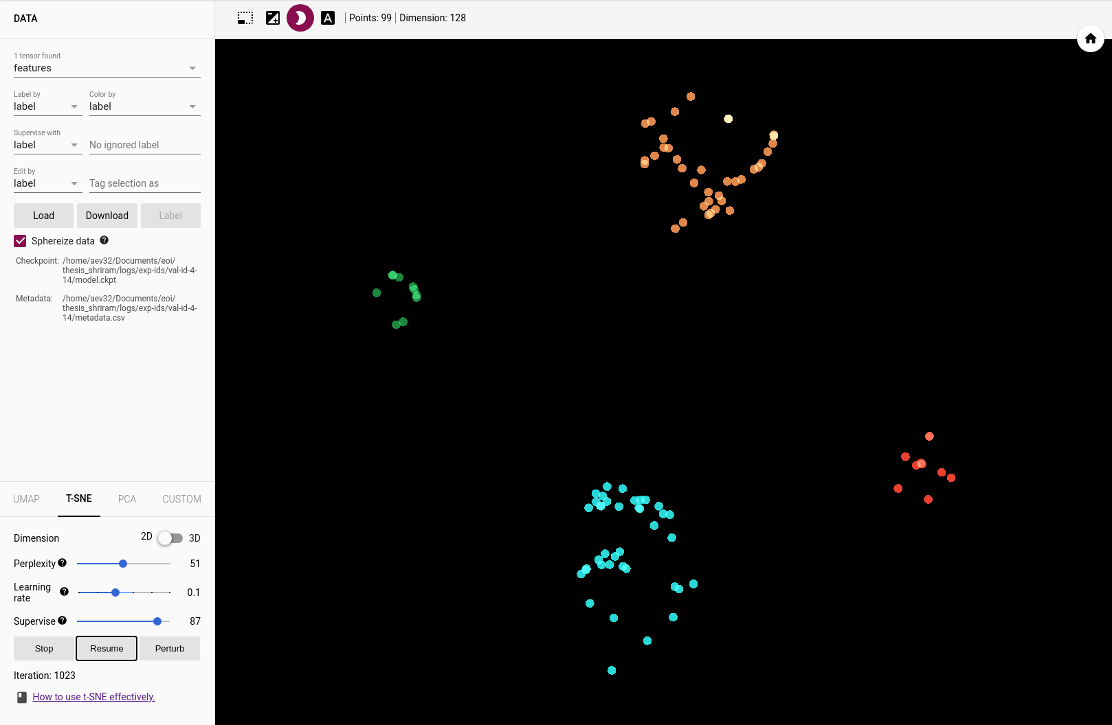 how to understand "supervise" in t-SNE embedding? · Issue #442 · lanpa/tensorboardX · GitHub