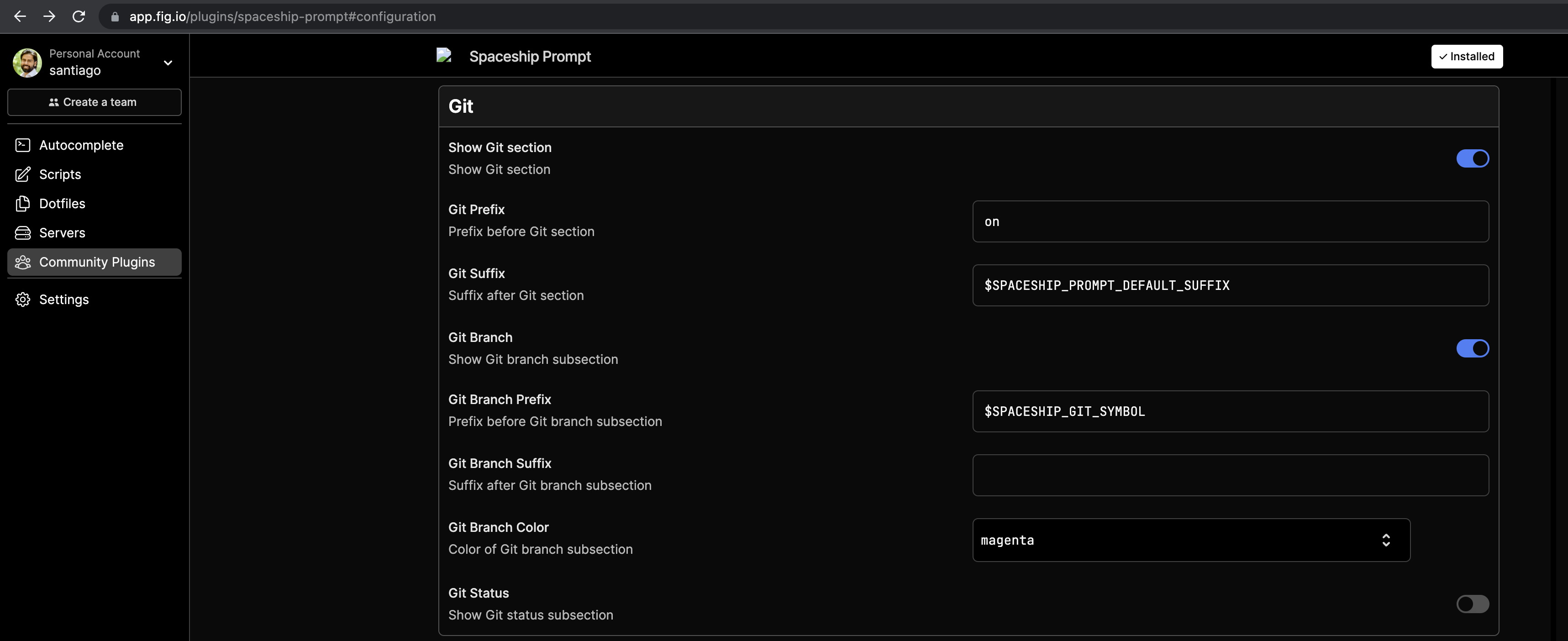 Git User · Issue 1362 · Spaceship Promptspaceship Prompt · Github 