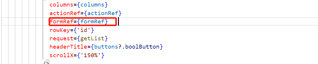 🧐[问题]ProTable中的search:false隐藏表单项,也能动态传值到request处接收 · Issue #4968 · ant-design/pro-components ...