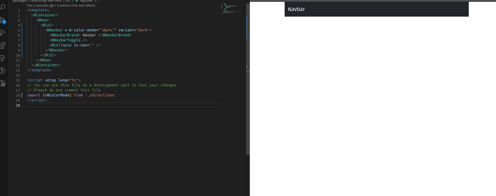 Bnavbar `typedark` Doesnt Appear To Work · Issue 1480 · Bootstrap Vue Nextbootstrap Vue