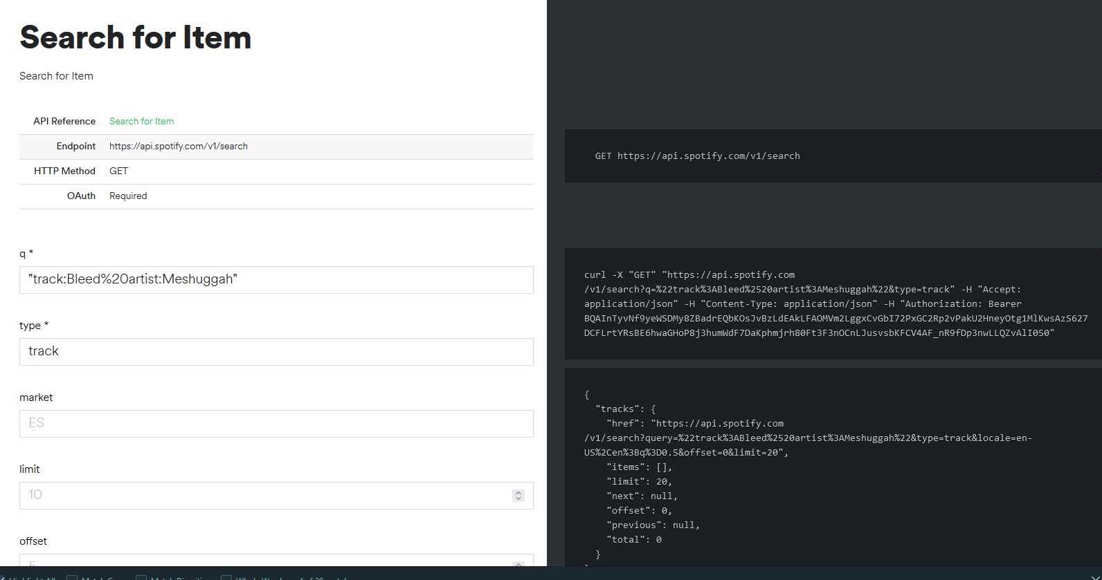 Searching by Track & Artist Sometimes Fails · Issue #858 · spotipy-dev/spotipy · GitHub