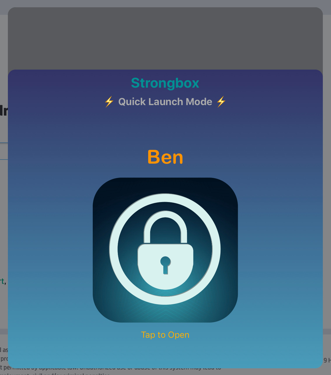 Unable to access safe list on iPad in landscape mode · Issue #87 · strongbox-password-safe ...