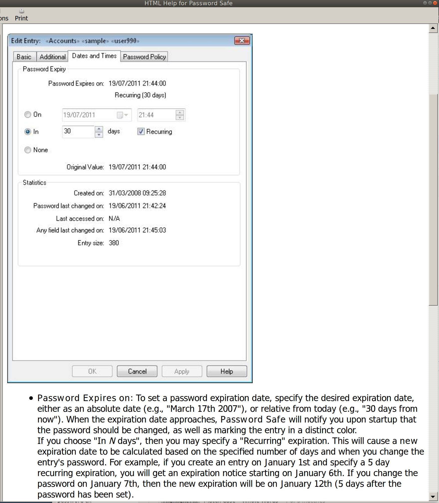 Support Recurring Expiration · Issue 194 · Strongbox Password Safe Strongbox · Github