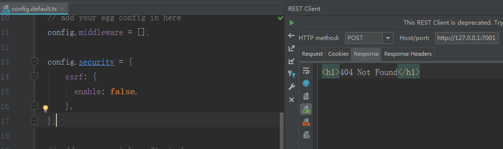 禁用csrf后404 · Issue #3506 · eggjs/egg · GitHub