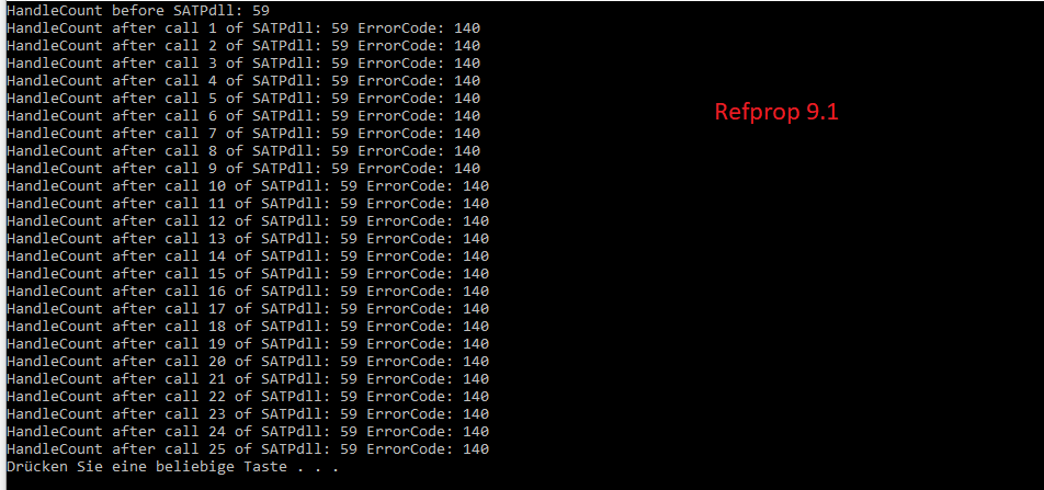 Handle Leak in Refprop 10 · Issue #299 · usnistgov/REFPROP-issues · GitHub