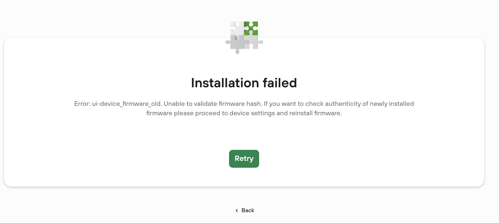 Old firwmare hash fail during onboarding · Issue #5924 · trezor/trezor-suite · GitHub