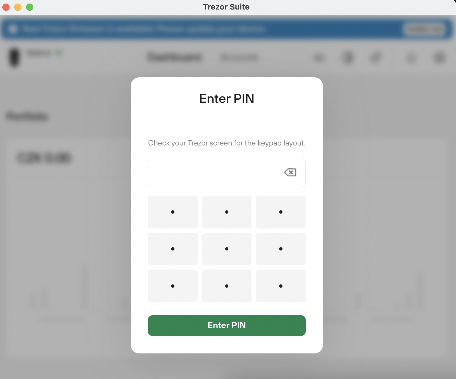 Quit Keyboard Shortcut Unavailable In App When T1 Pin Dialogue Open · Issue 6643 · Trezor 