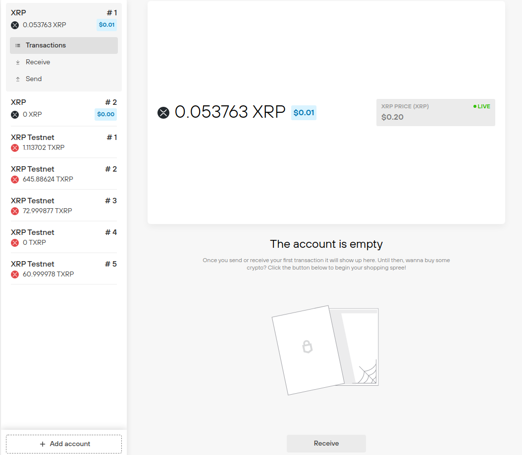 Transaction history: Unknown transaction is blank · Issue #1072 ...