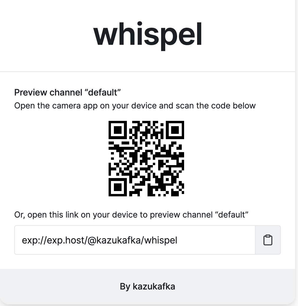 GitHub - Kazukafka/Whispel: ChatApp expo & firebase