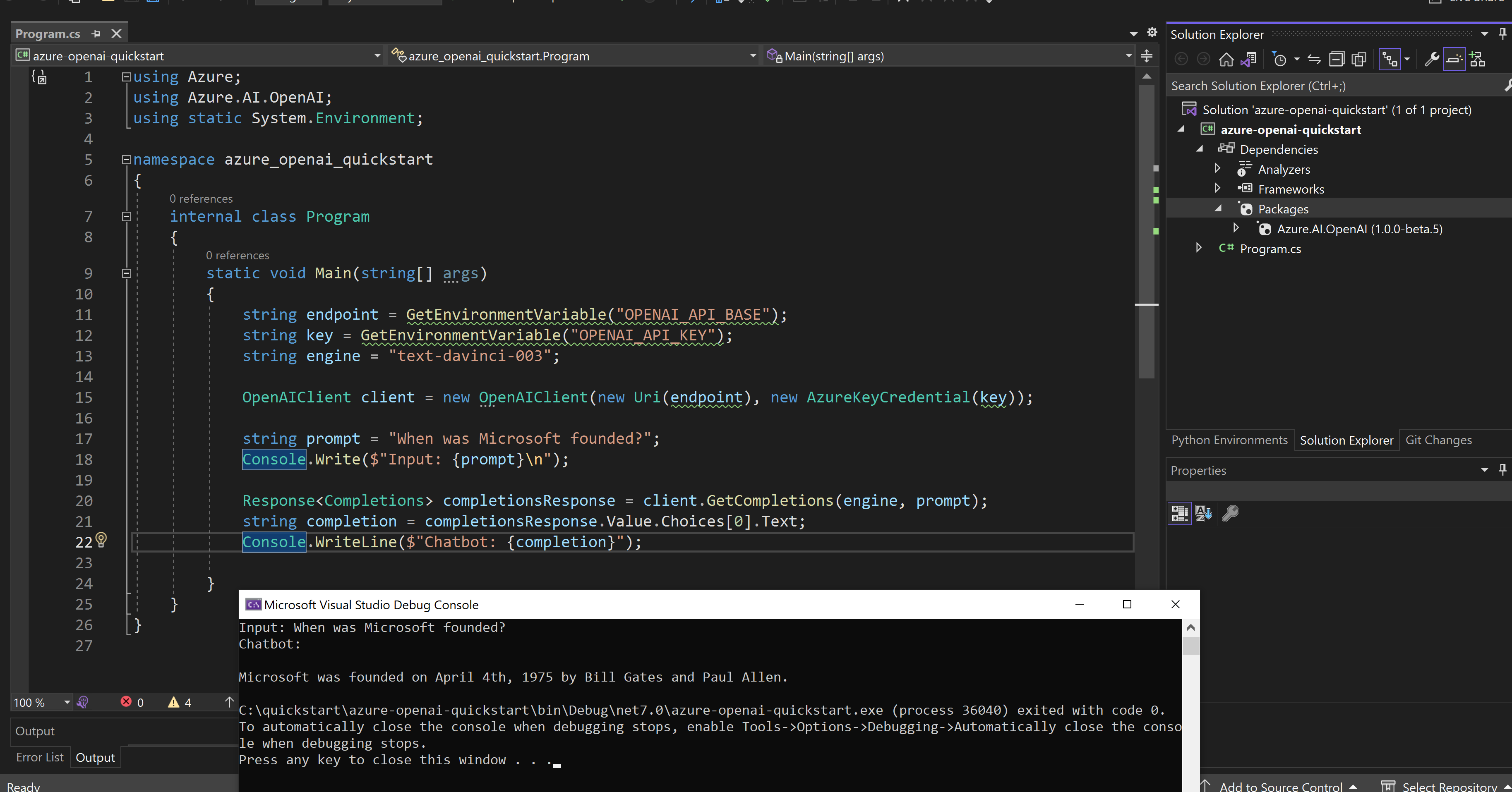 Example API call does not work. · Issue #107395 · MicrosoftDocs/azure ...