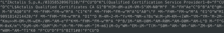 Terminal print `6c6c6c` into the prompt after executing `cat` · Issue ...