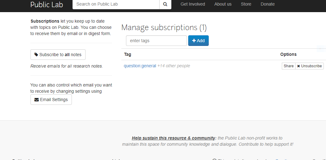 Add button colliding with the enter tag in the mobile view · Issue #3644 · publiclab/plots2 · GitHub