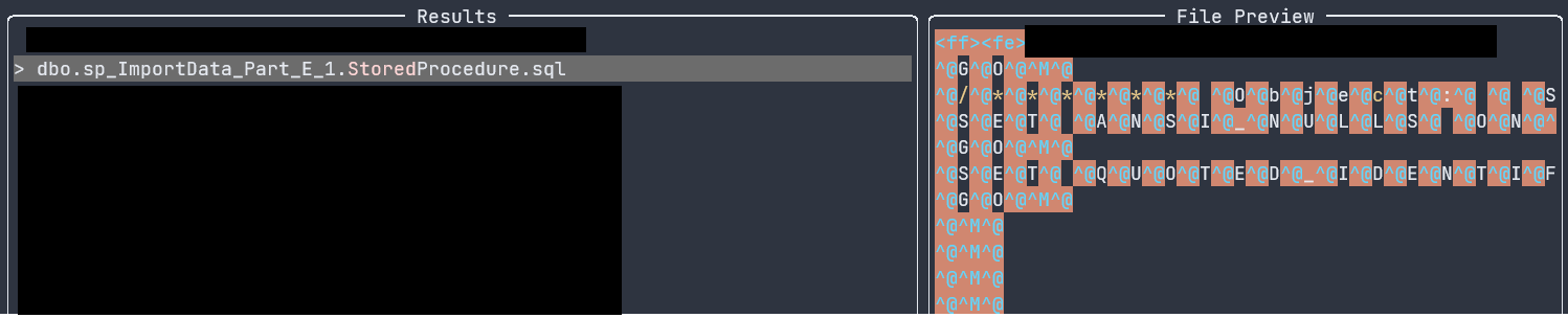 Preview doesn't work for utf-16le files · Issue #1857 · nvim-telescope/telescope.nvim · GitHub