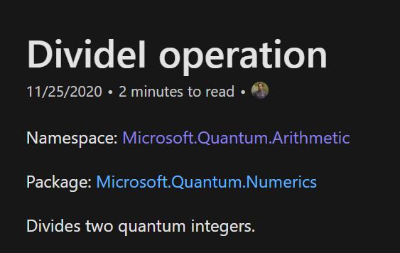 I can't access objects of the Numerics package · Issue #385 · microsoft/QuantumLibraries · GitHub