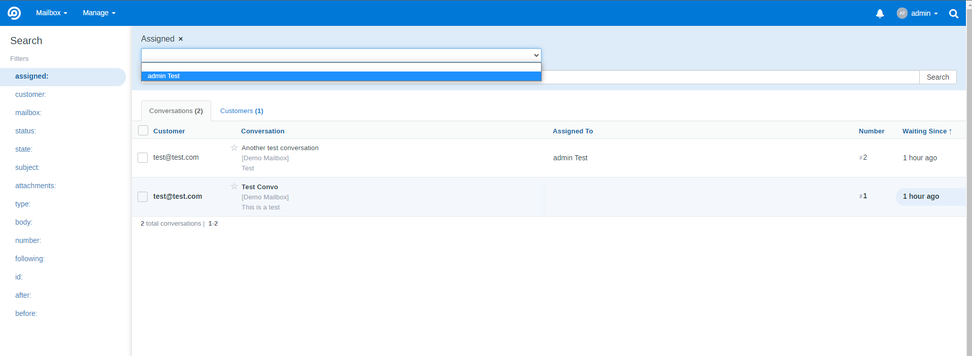 Searching For All Conversations Assigned To The Anyone User Across Mailboxes · Issue 2367 4135