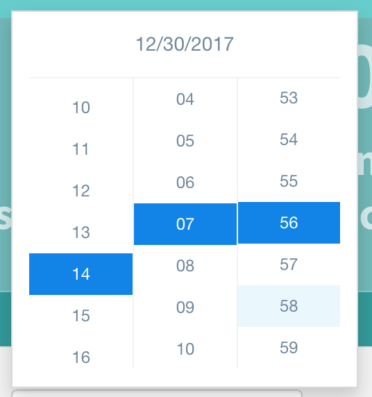 Setting a Min/Max time for datetime picker · Issue #34 · mengxiong10/vue2-datepicker · GitHub