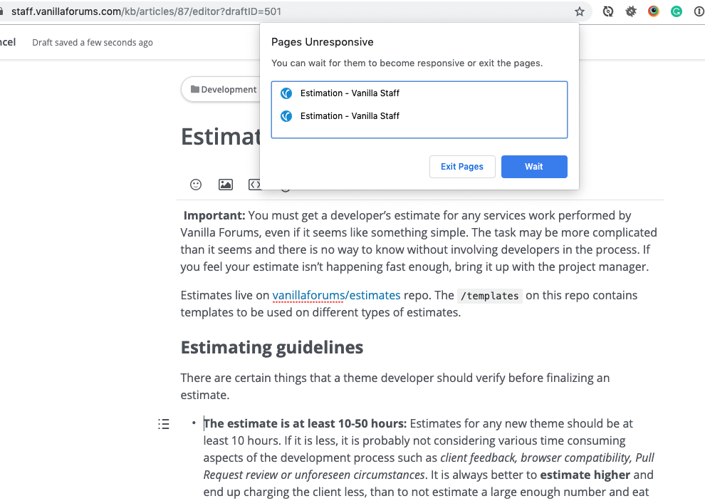 Can't edit lists on KB article/rich-editor · Issue #9230 · vanilla ...