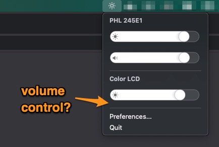 Control internal volume while DP monitor is the default sound output device · Issue #618 ...