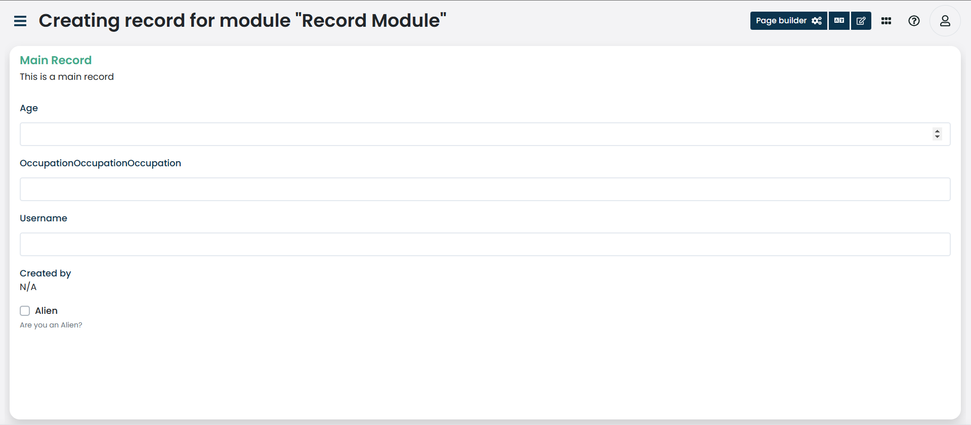 The record create interface is not consistent with the display · Issue #685 · cortezaproject ...